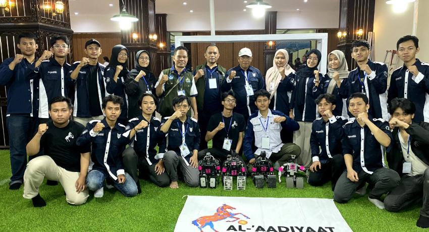 Robot Al-‘Aadiyaat Meraih Prestasi Pada Kontes Robot Indonesia Nasional ...